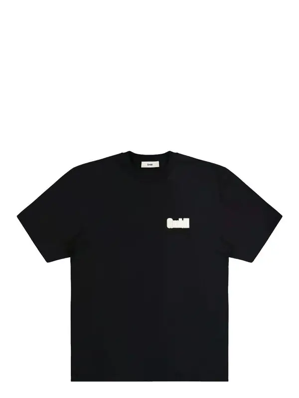 GMBH Embroidered Cutout Logo T-shirt - Black