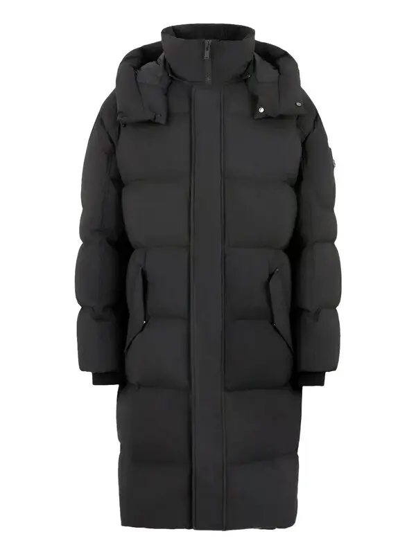 Moose Knuckles Everest Hooded Padded Coat - Black