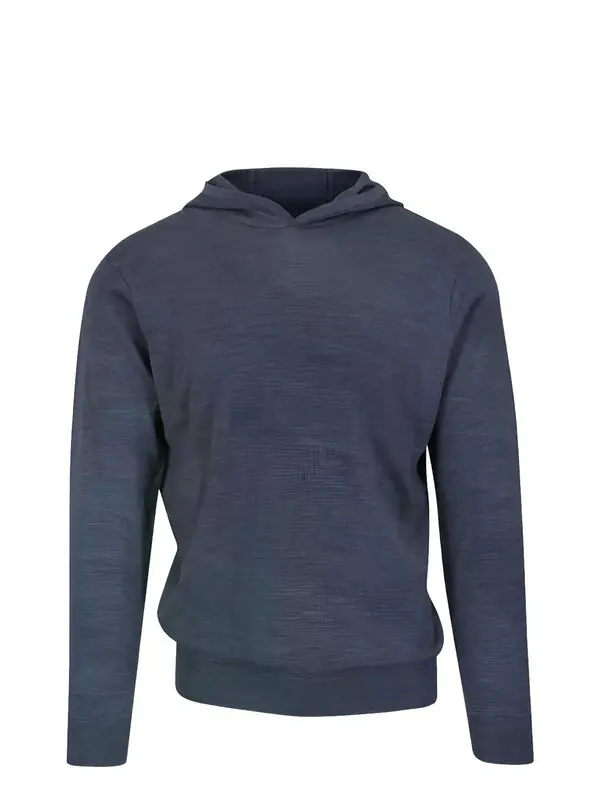 Peter Millar Mélange Hoodie - Blue