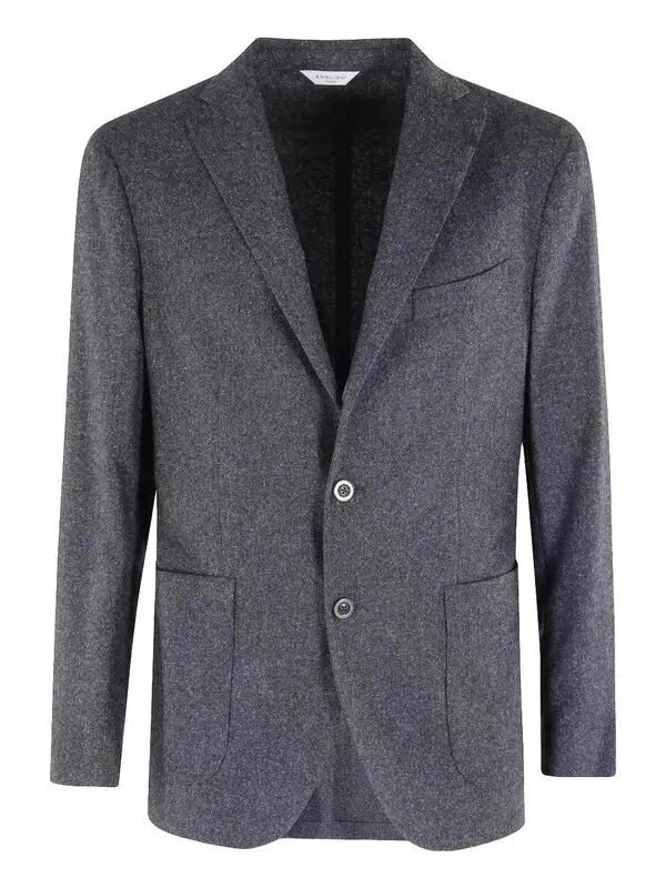 Boglioli Notched Jacket - Grey