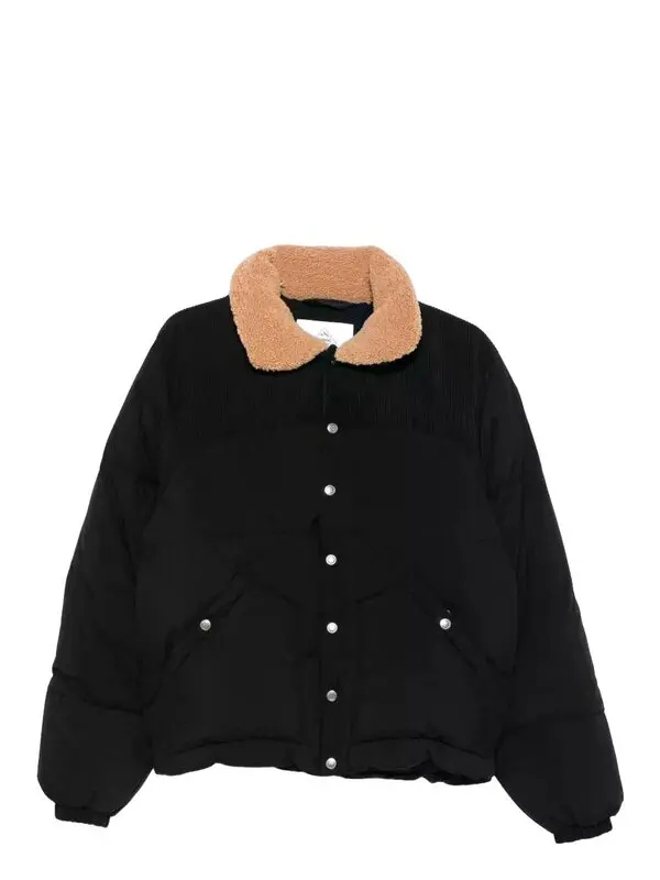 Pyrenex Fiery Corduroy Collar Jacket - Black