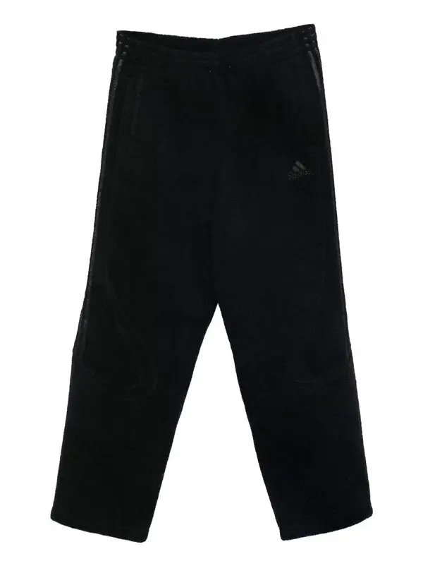 Adidas Side-stripes Panelled Track Pants - Black