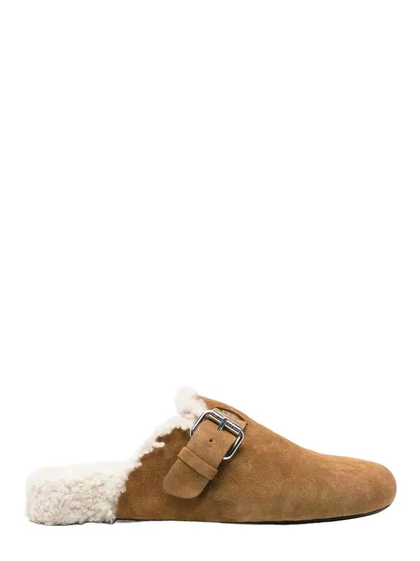 Isabel Marant Buckle-strap Mules - Brown