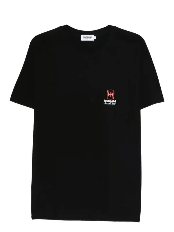 KOMPAKT RECORD BAR Graphic T-shirt - Black