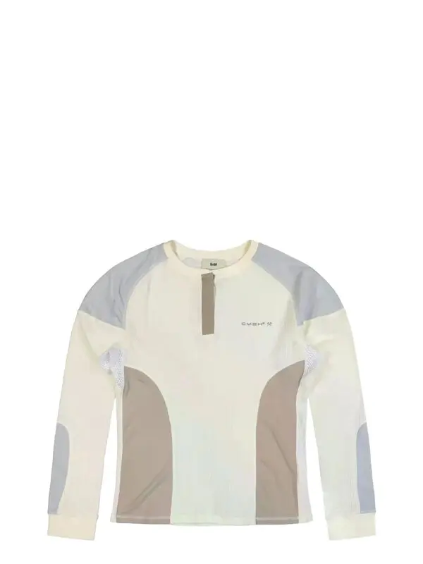 GMBH Colour-blocked Long-sleeve Top - Neutrals
