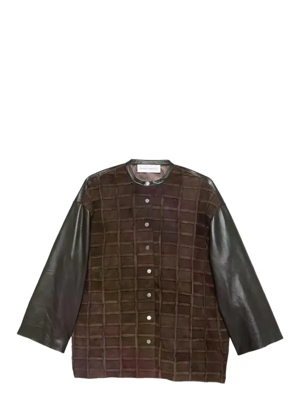 NICCOLO PASQUALETTI Armatura Panelled Jacket - Brown