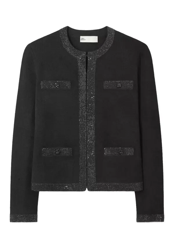 Tory Burch Kendra Cardigan - Black