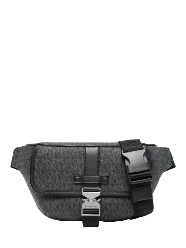 Michael Kors Hudson Logo Buckle Belt Bag - Black