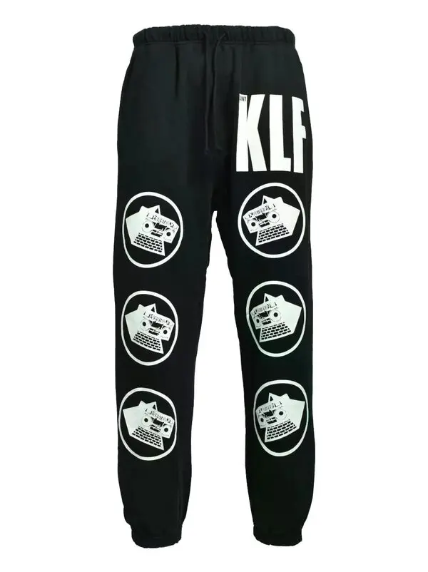 SAINT MXXXXXX X Klf Graphic Pants - Black