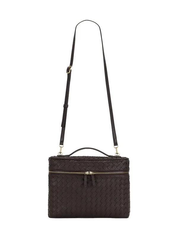 Bottega Veneta Soft Vanity Bag - Fondant & Muse Brass