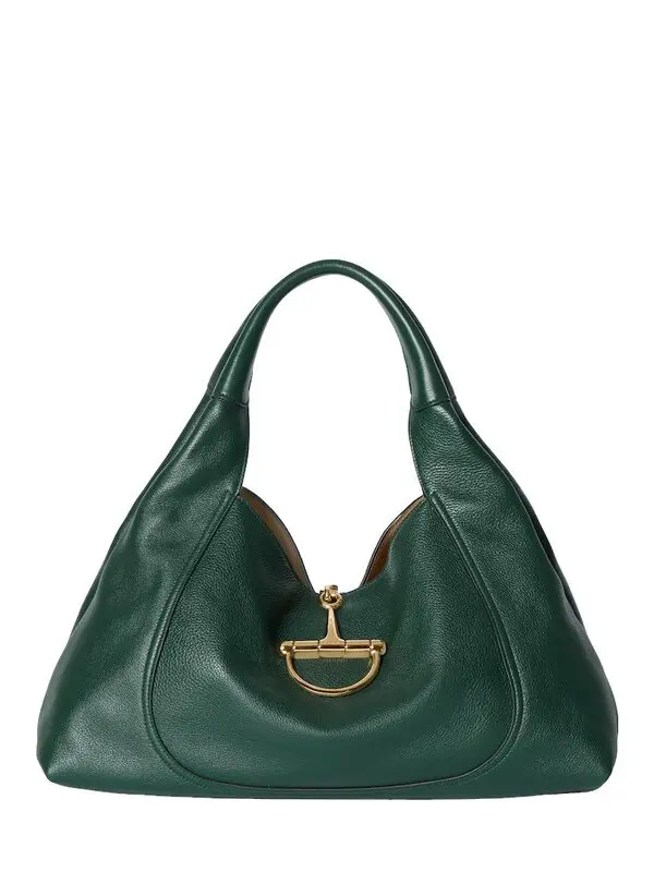 Gucci Softbit Maxi Shoulder Bag - Green