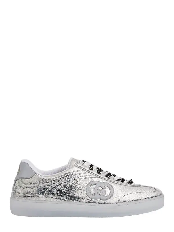 Gucci G75 Sneaker - Silver