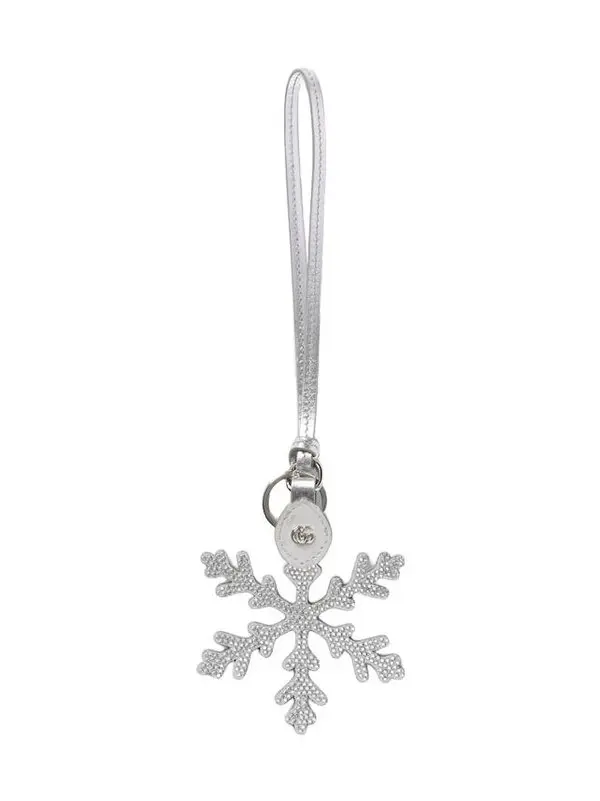 Gucci Snowflake-shaped Bag Charm - Grey