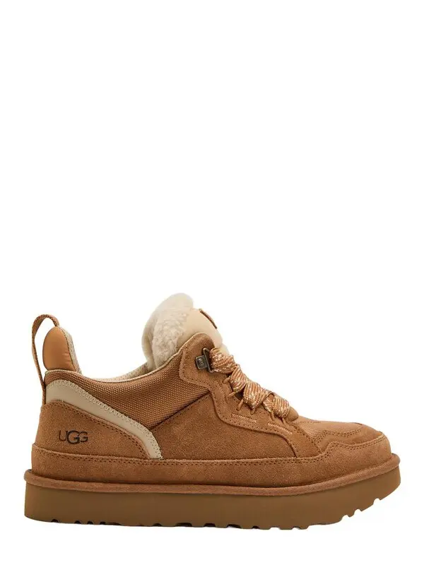 UGG Lowmel Panelled Suede Sneakers - Tan