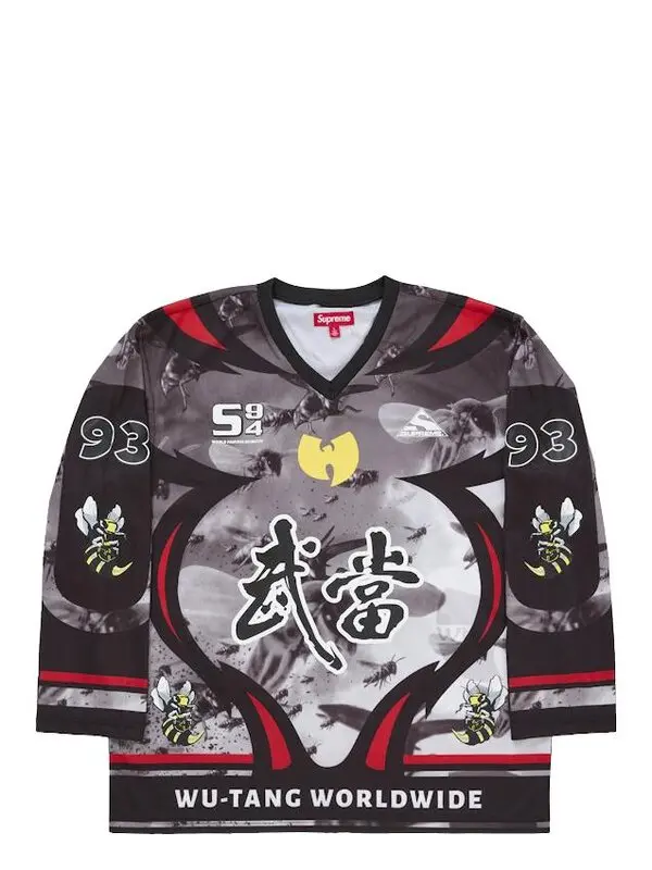 Supreme Wu-tang Clan Hockey Jersey - Black