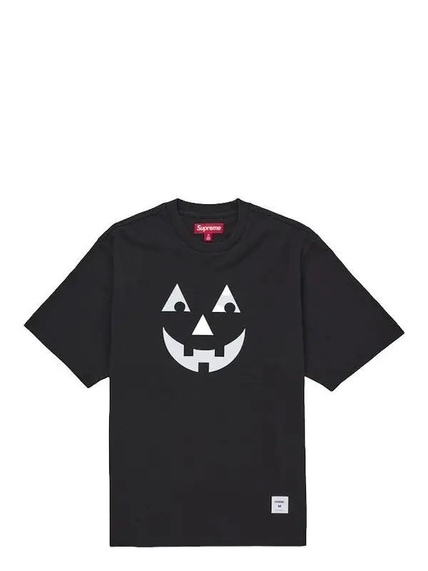 Supreme Pumpkin Short Sleeve Top - Black