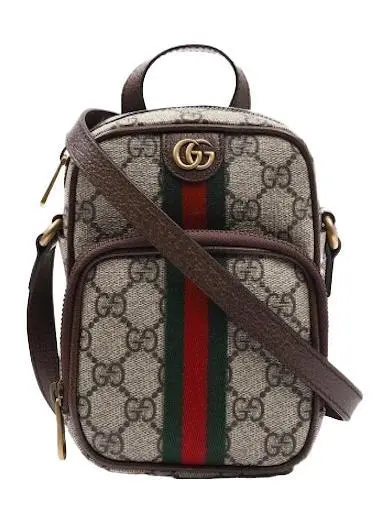 Gucci Ophidia Gg Supreme Shoulder Bag - Beige Ebony