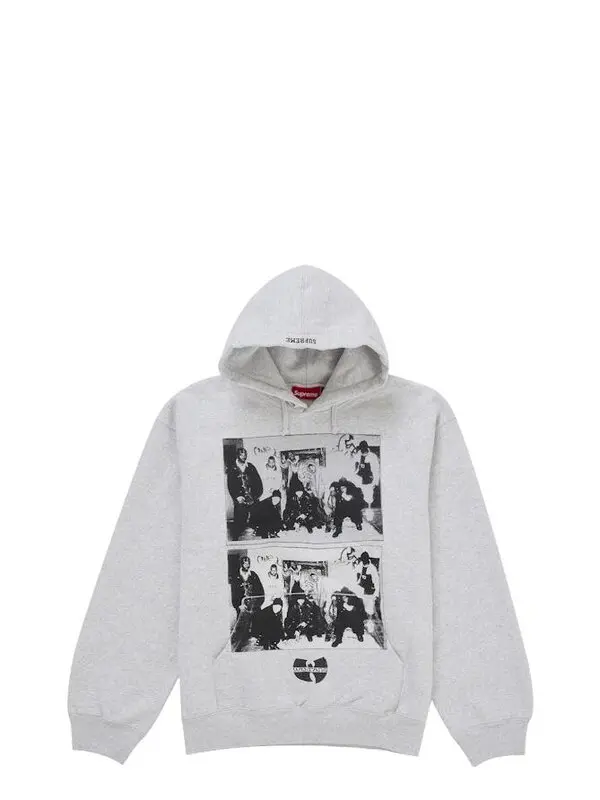 Supreme Hooded Sweatshirt - Heather Grey