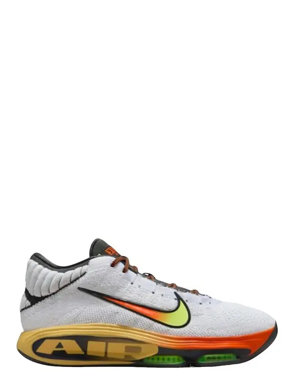 Nike Air Zoom Gt Hustle 3 Big Air Sneakers - White/safety Orange/volt