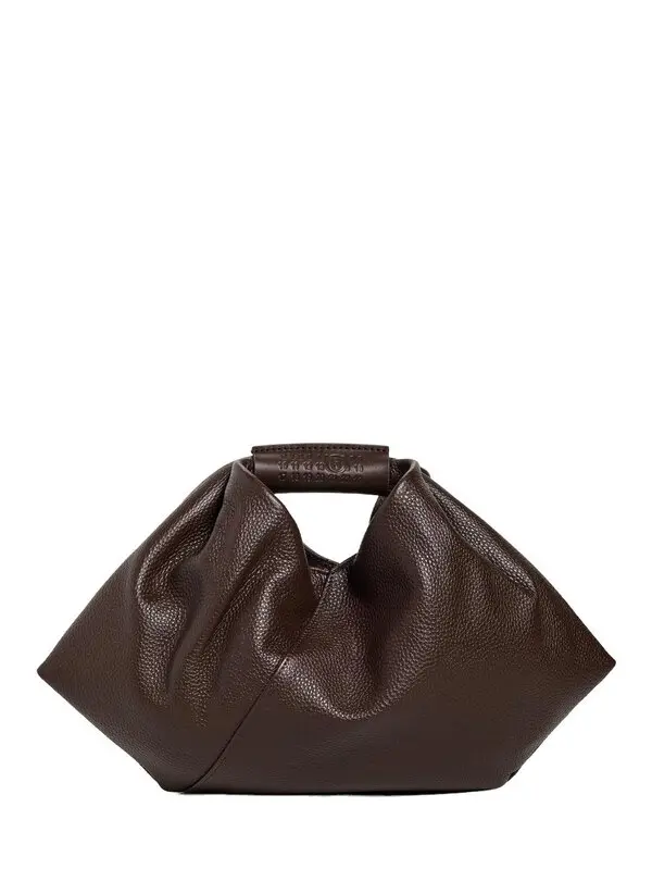 MAISON MARGIELA Japanese Draped Mini Bag - Chicory Coffee