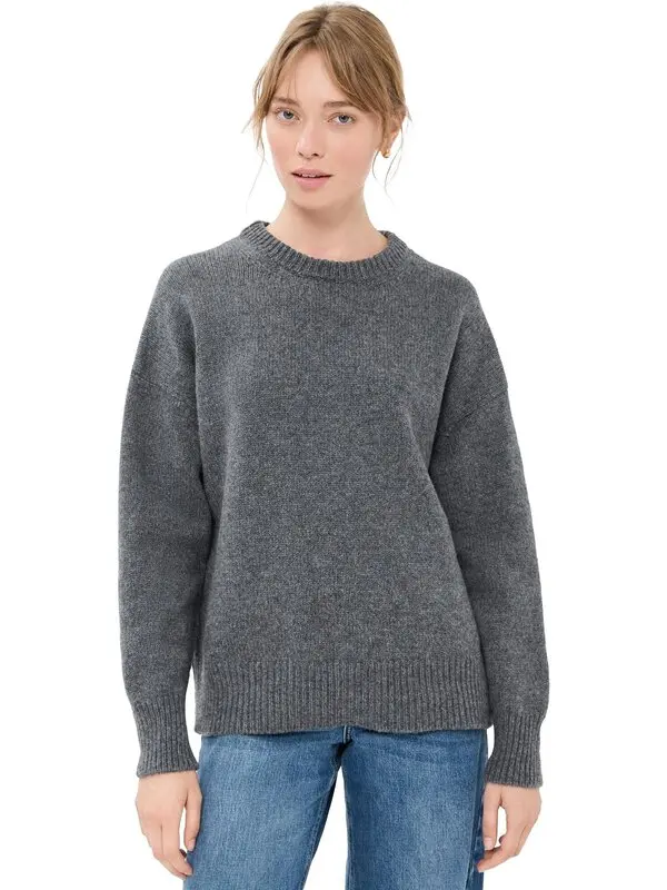 Daughter Crew Neck Pullover - Derby Grey