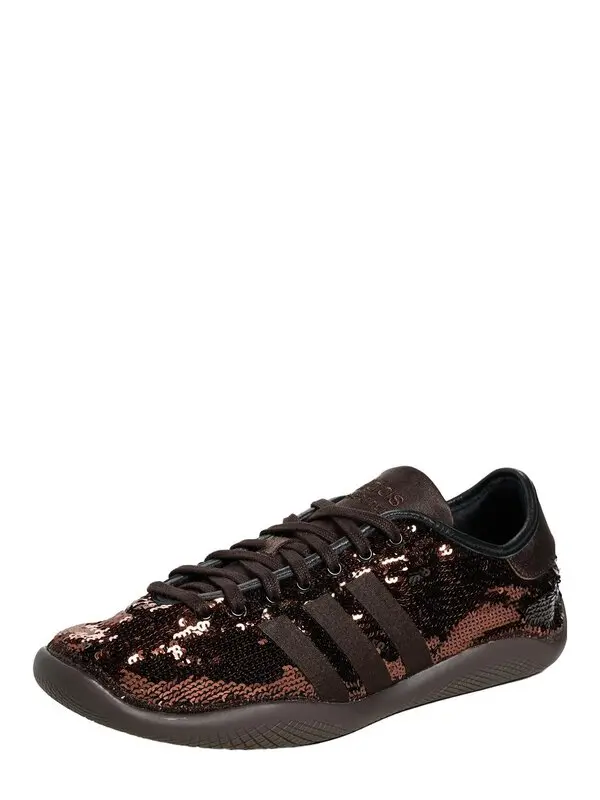 ADIDAS X WALES BONNER Karintha Sequin Sneakers - Dark Brown/core Black