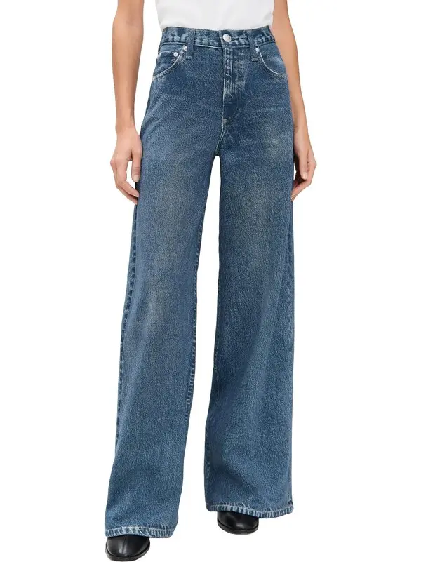 Rag & Bone Miramar Terry Sofie Full Length Jeans - Almda