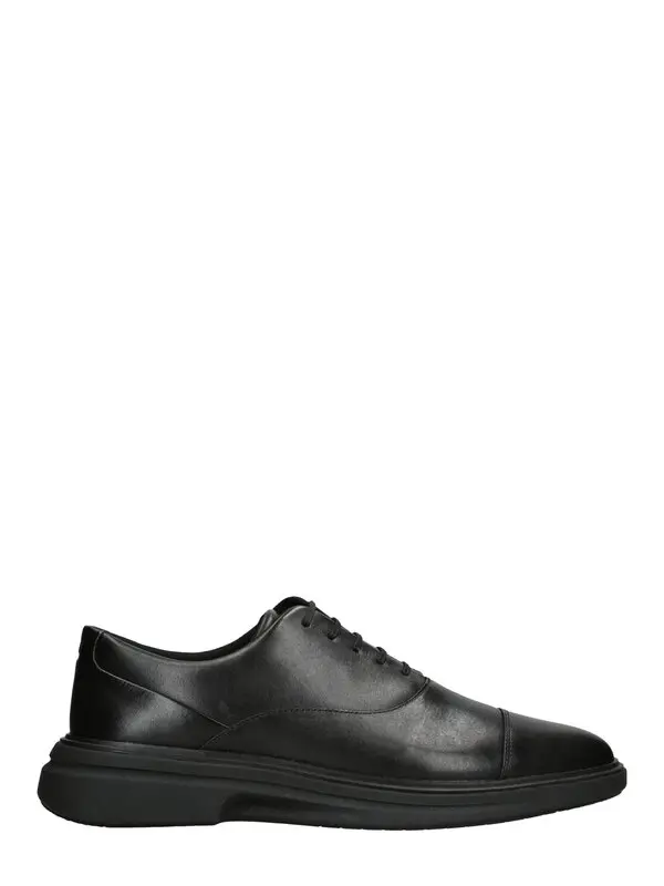 Cole Haan Leather Oxford Shoes - Black
