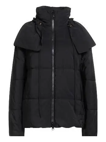 TOD'S Padded Jacket With Detachable Application - Black