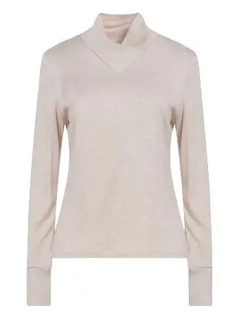 CAMICETTASNOB Knitted V-neck Top - Beige
