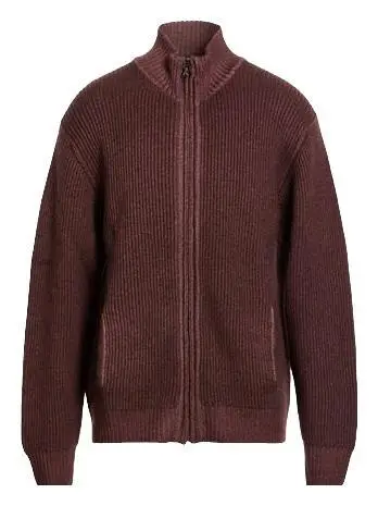 Crossley Virgin Wool Cable-knit Cardigan - Brown