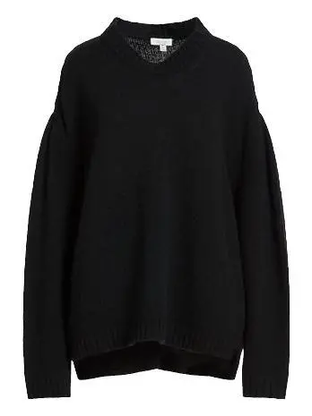 Crossley Long Sleeve Crewneck Sweater - Black