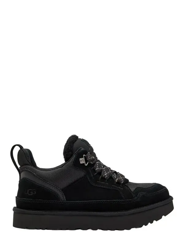 UGG Lowmel Panelled Suede Sneakers - Black