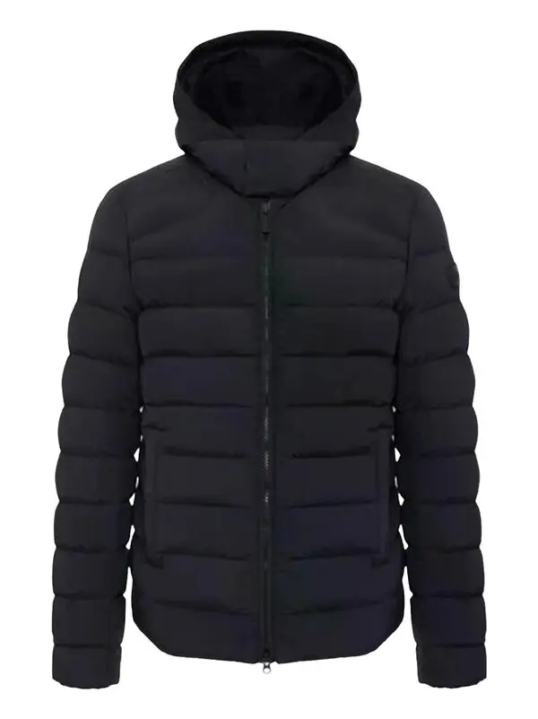 COLMAR Hooded Zip-up Coat - Black
