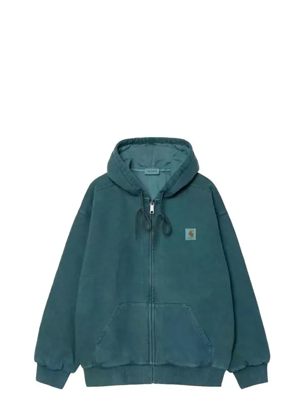 Carhartt Work In Progress Vista Zip-fastening Hooded Sweatshirt - Blue