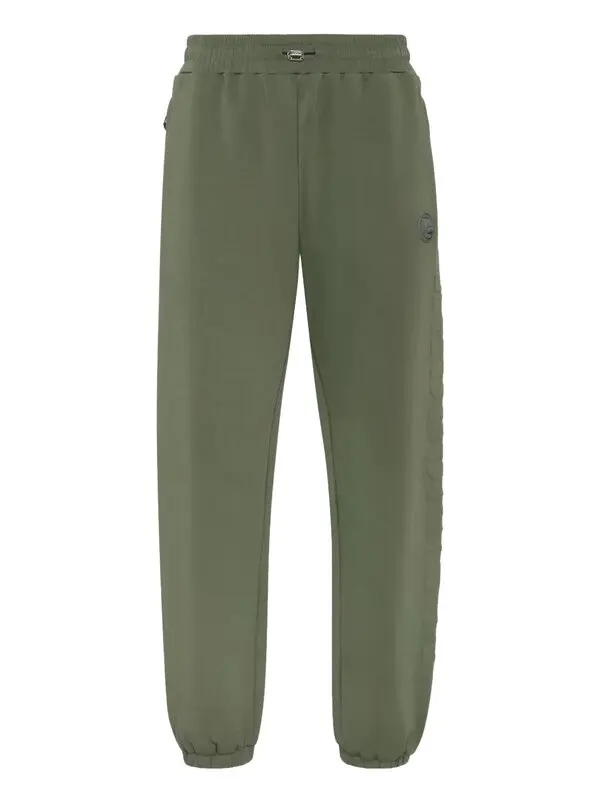 PLEIN SPORT Embossed-logo Joggers - Green