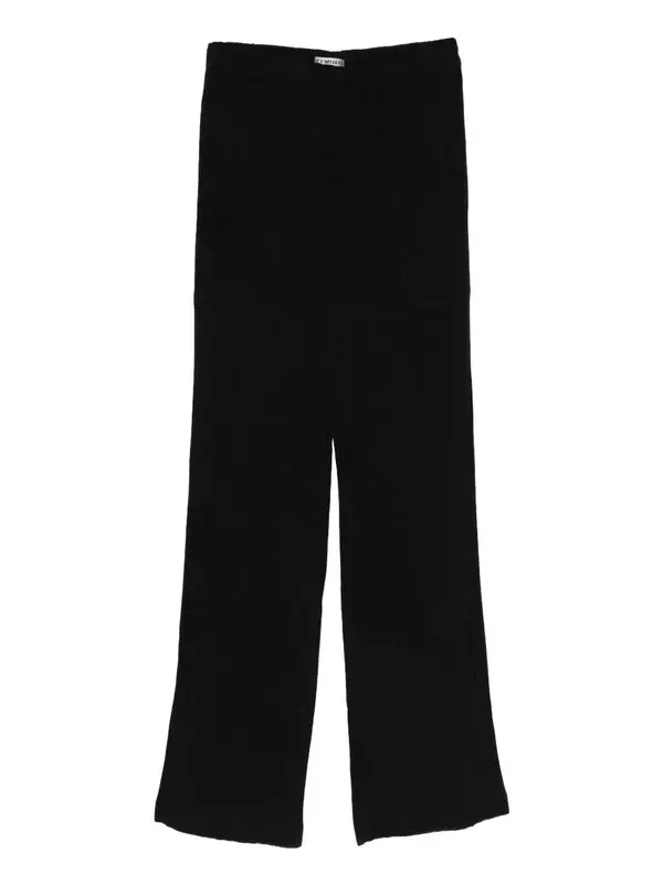 Issey Miyake Hatching Trousers - Black