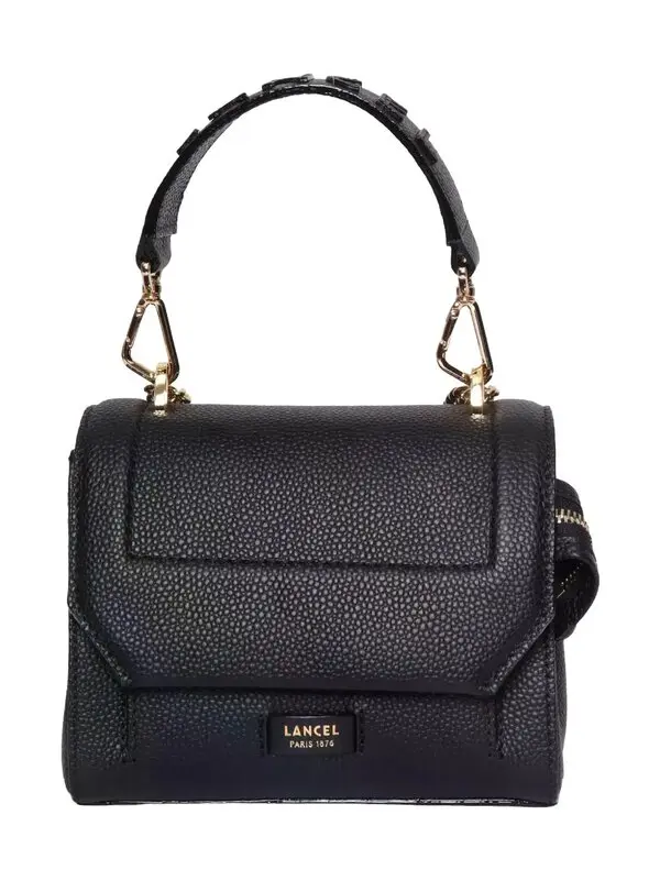 LANCEL Flap Tote Bag - Black