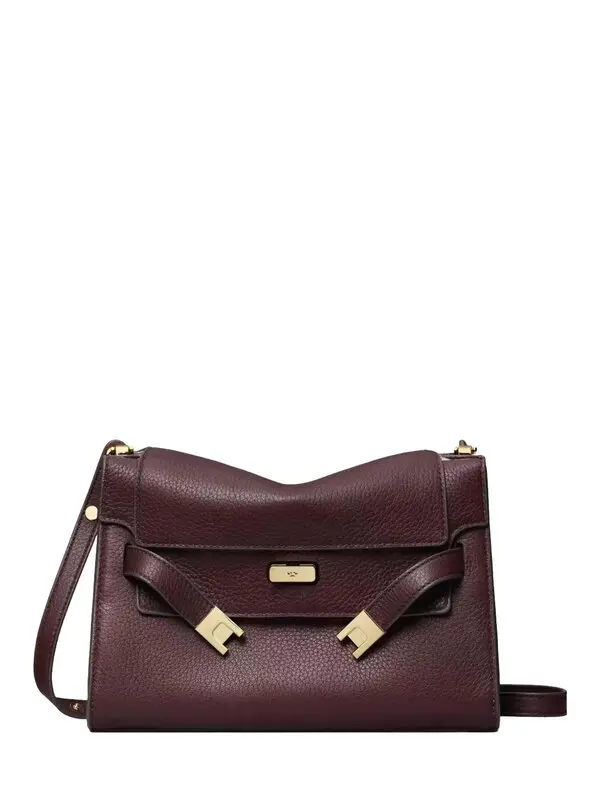 Tory Burch Lee Radziwill Shoulder Bag - Red