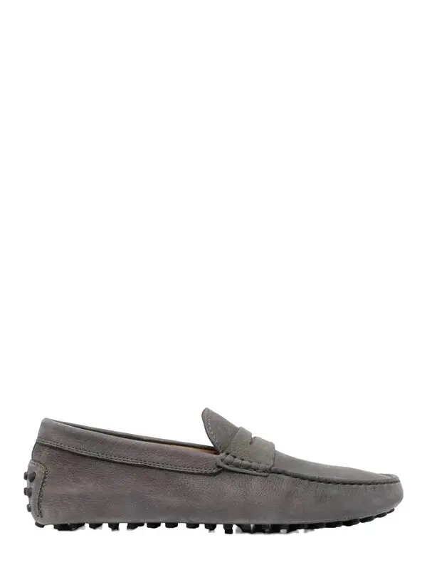 TOD'S Round-toe Loafers - Grey