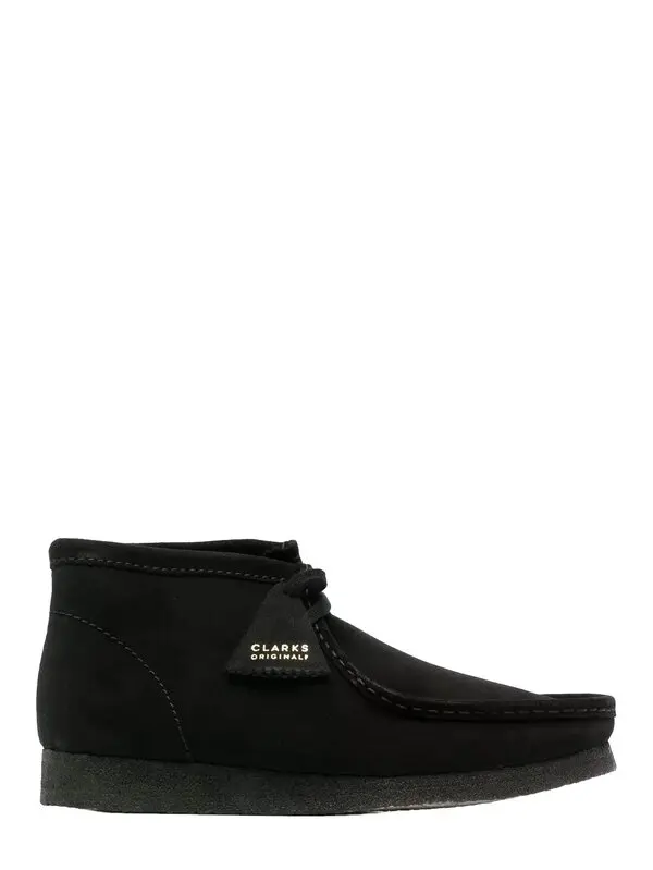 Clarks Wallabee Desert Boots - Black