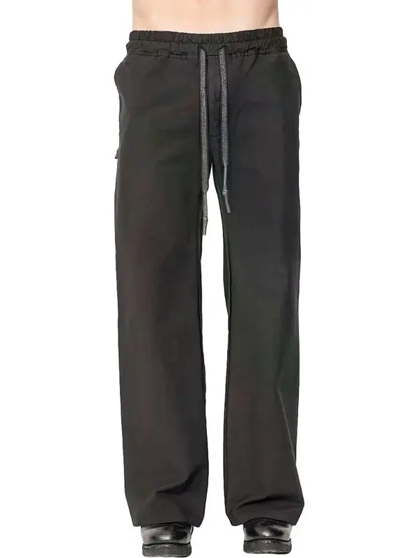 69 Drawstring Cargo Trousers - Black