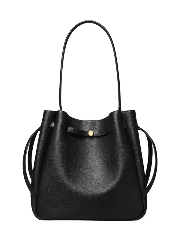 Tory Burch Romy Large Shoulder Bag - Black