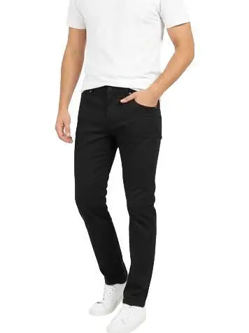BENBEN Single Pack Chinos Slim Fit Stretch Pants - Black