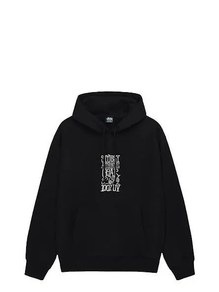 StÜssy Authentic Gear Hoodie - Black