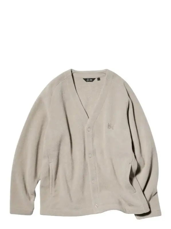 Uniqlo X Needles Fleece Cardigan - Beige