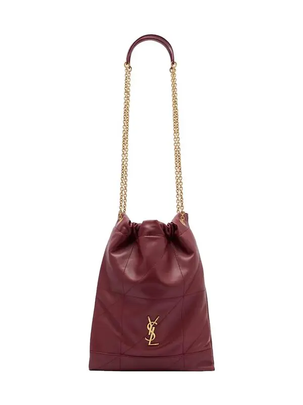 Saint Laurent Jamie Cassandre Large Shoulder Bag - Burgundy
