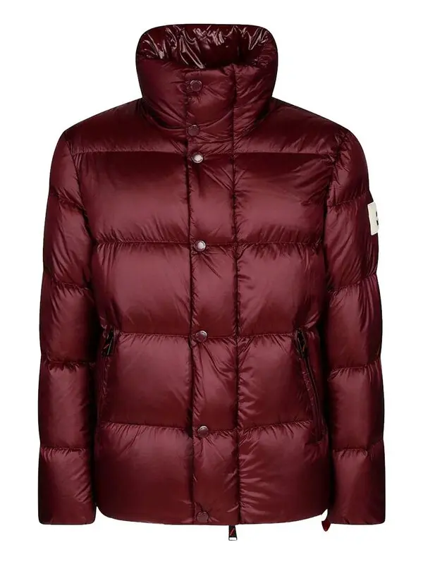 AFTER/LABEL Short Down Jacket - Red