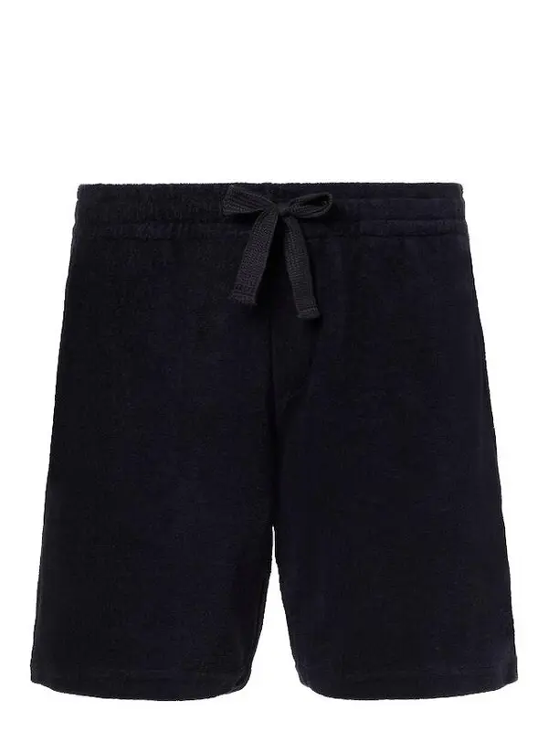 Orlebar Brown Trevone Cotton Terry Shorts - Blue