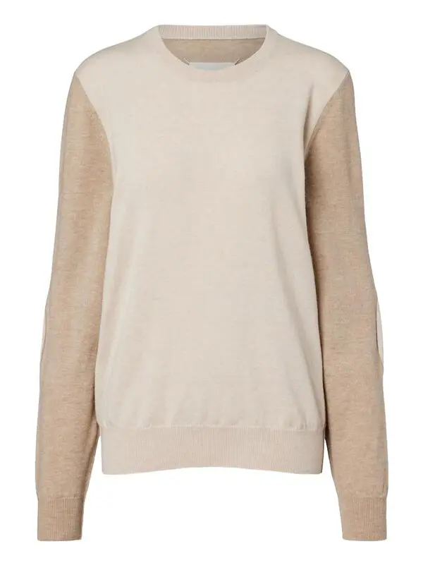 MAISON MARGIELA Wool Sweater - Beige